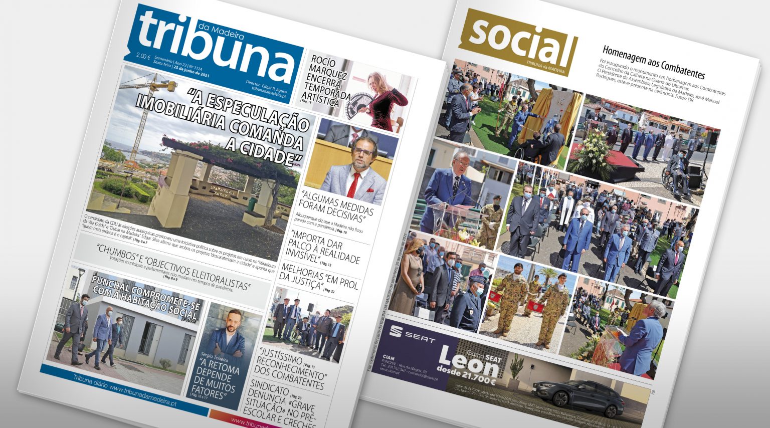Nas bancas a edição 1124 do Tribuna da Madeira – Tribuna da Madeira